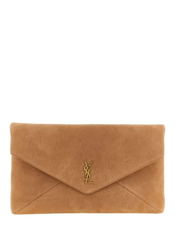 Saint Laurent Clutch - Brown