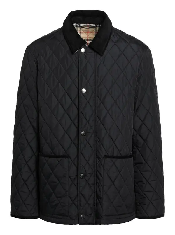 Burberry Haddington Quilted Nylon Jacket - Black