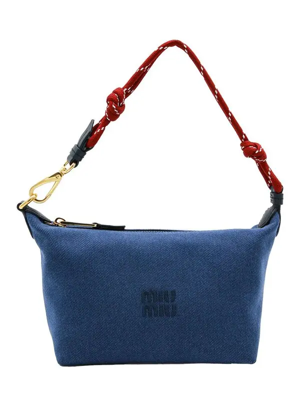 Miu Miu Indigo Shoulder Bag - Blue