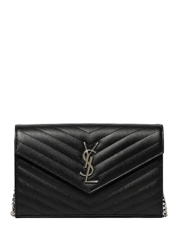 Saint Laurent Quilted Leather Mini Bag - Black
