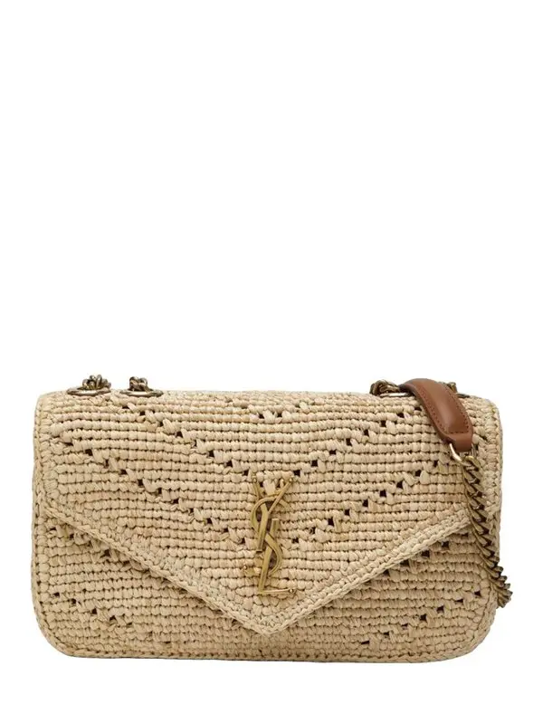 Saint Laurent Shoulder Bag - Cream