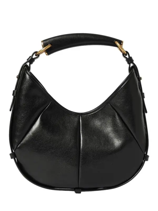 Saint Laurent Leather Shoulder Bag - Black