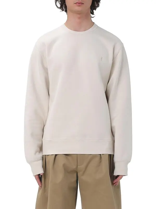 Saint Laurent Crewneck Sweatshirt - Cream
