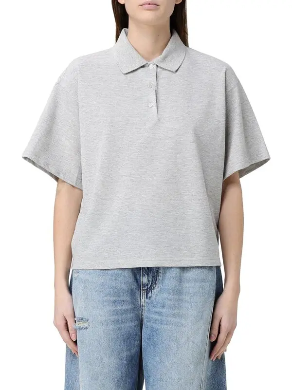 Saint Laurent Polo Shirt - Gray