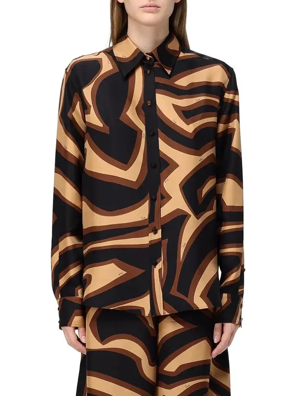 Emilio Pucci Printed Shirt - Brown