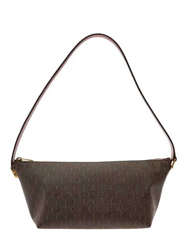 Saint Laurent Monogram Shoulder Bag - Red