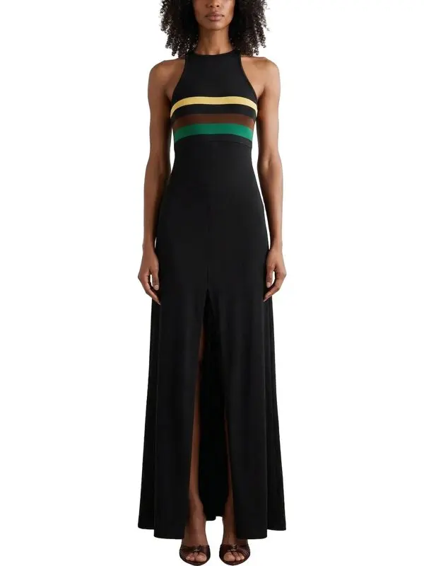 Saint Laurent Maxi Dress - Black