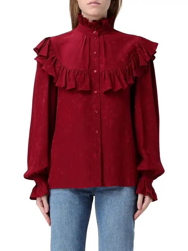 Saint Laurent Amaranth Blouse - Multicolor