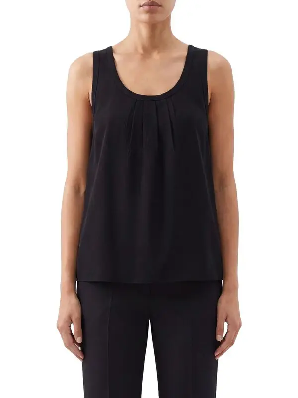 Saint Laurent Sleeveless Top - Black