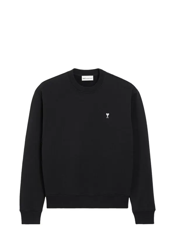 AMI Paris De Coeur Cotton Sweatshirt - Multicolor