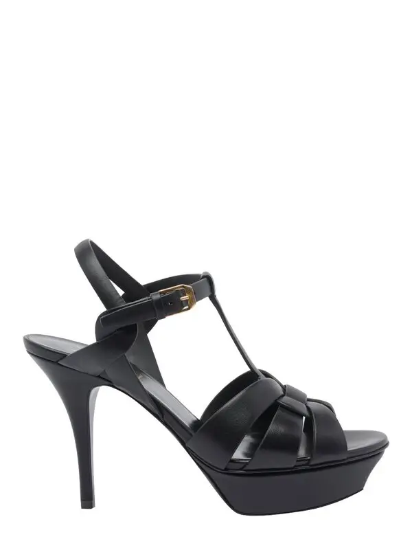 Saint Laurent Heeled Sandals - Black