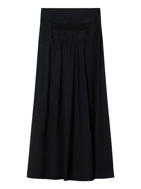ETOILE Pylka Long Skirt - Black