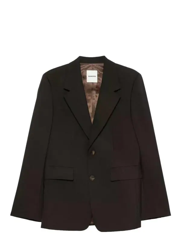 Sandro New Formal Blazer - Brown