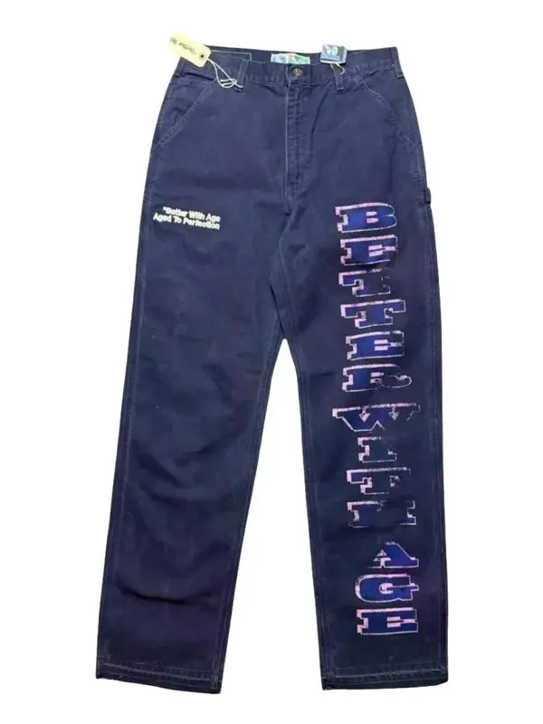 BETTER WITH AGE Moniker Carpenter Jeans - Blue