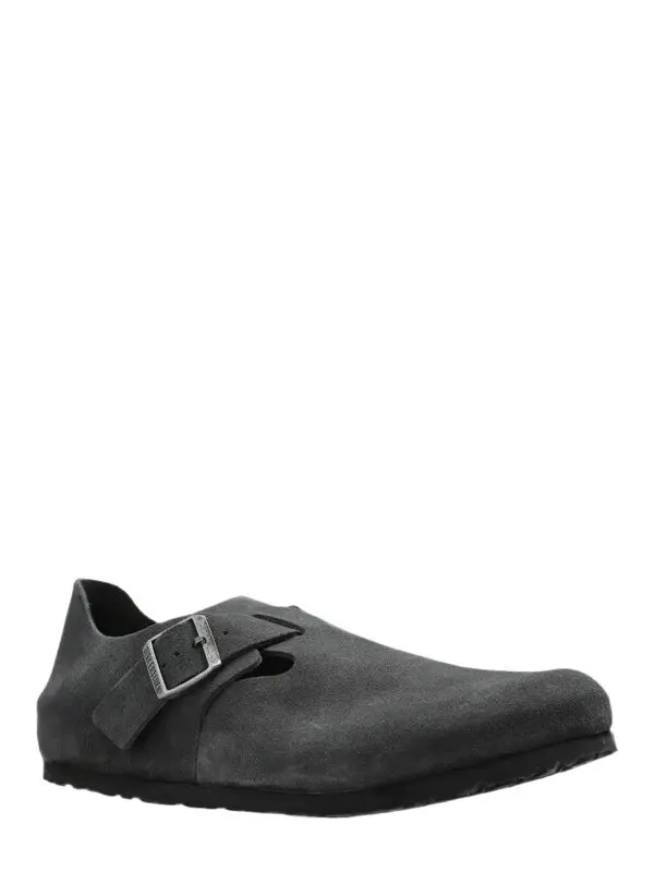 BIRKENSTOCK London Buckle-strap Loafers - Grey