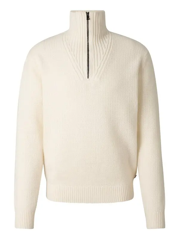 Bogner Walter Cashmere Turtleneck Sweater - Off-white