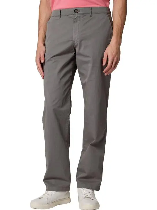 Paul Smith Tapered Fit Stretch Cotton Chinos - Slate