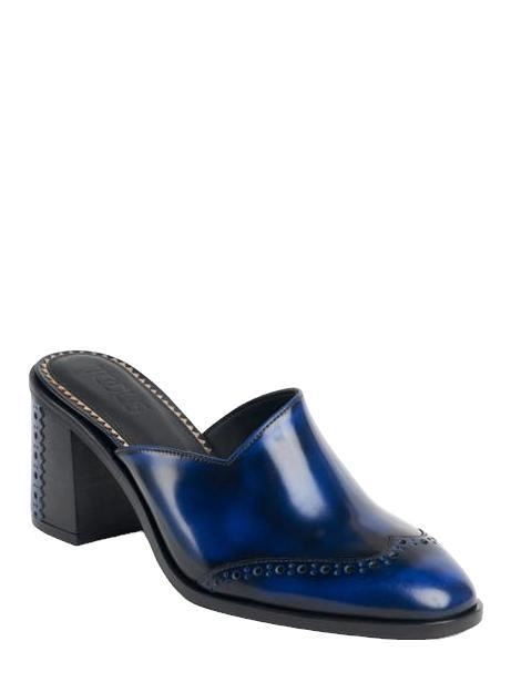 THE OFFICE OF US Ms. Johanna Heeled Mule - Sapphire