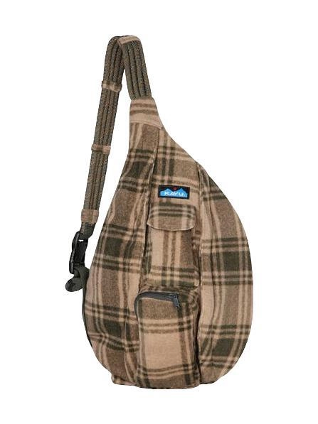 KAVU Polar Sling Purse - Timber Plaid