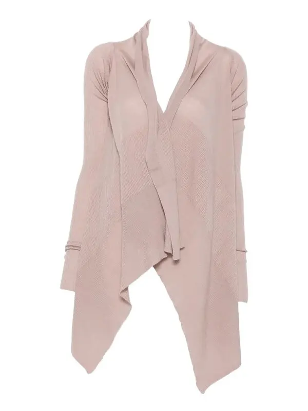 Rick Owens Virgin Wool Loose-fit Cardigan - Rosa