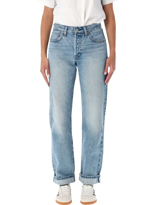 LEVI'S 501 '90s Selvedge Straight-leg Jeans - Blu