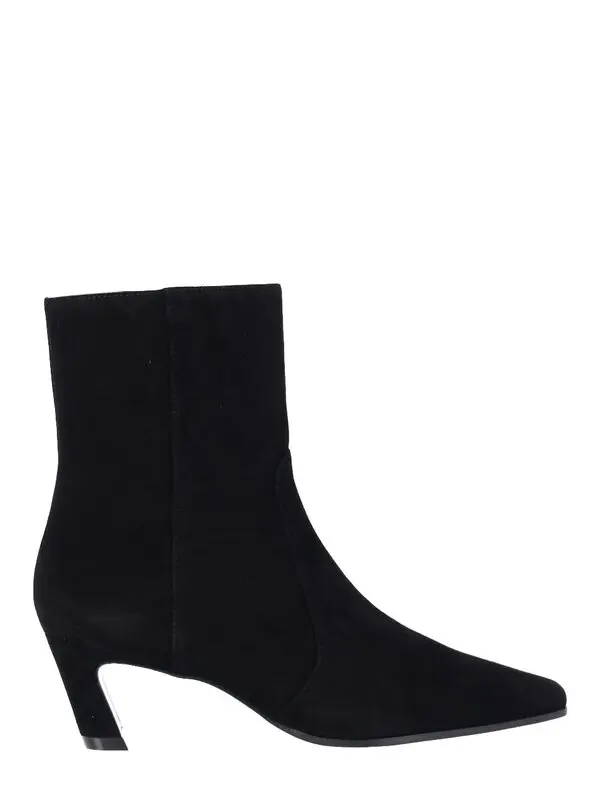 STUART WEITZMAN Goat Leather Chelsea Boots - Black