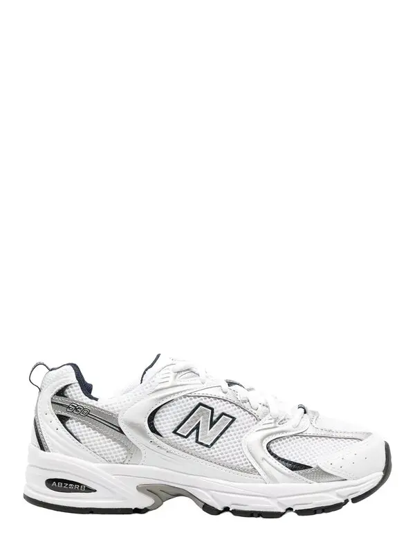 NEW BALANCE Abzorb Cushioning Lace-up Sneakers - Argento
