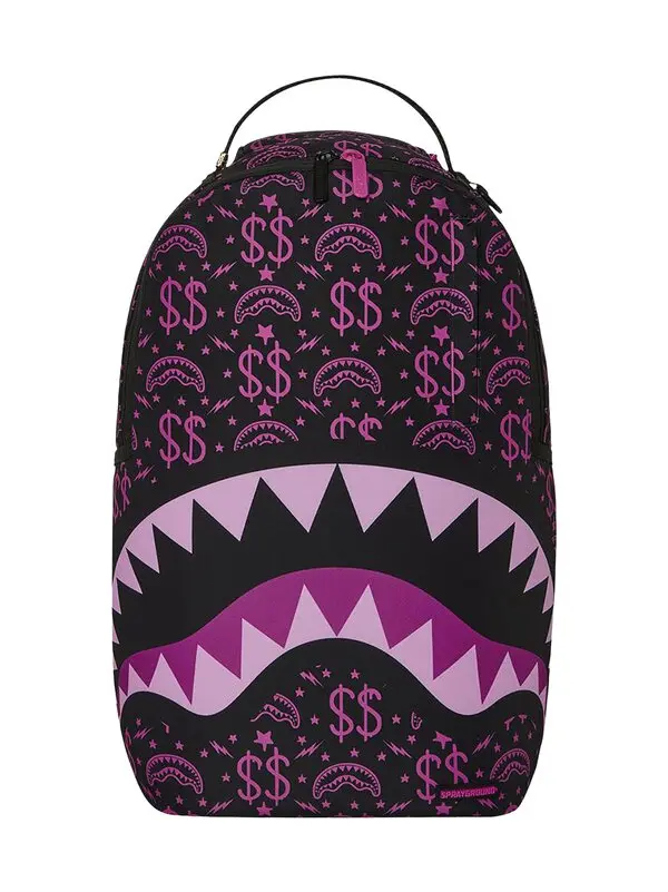 SPRAYGROUND Money Maker Shark Paper Backpack - Multicolor