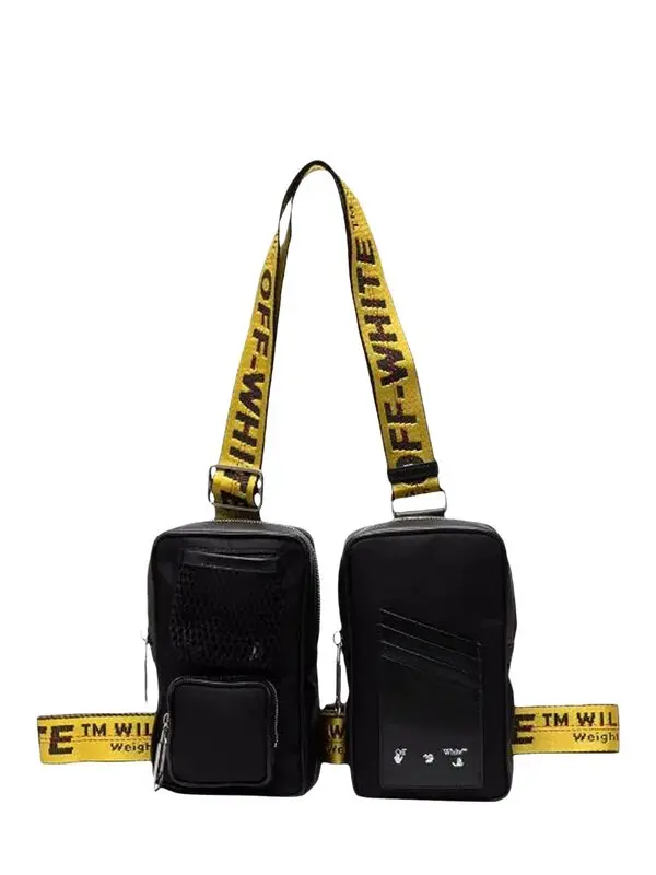 Off-White Industrial Nylon Ut Body Bag - Black