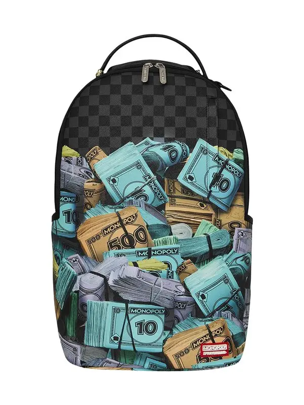 SPRAYGROUND Monopoly Stack Up Backpack - Multicolor
