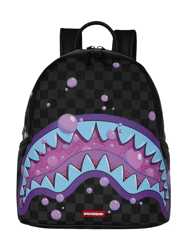 SPRAYGROUND Purple Slime Shark Savage Backpack - Multicolor