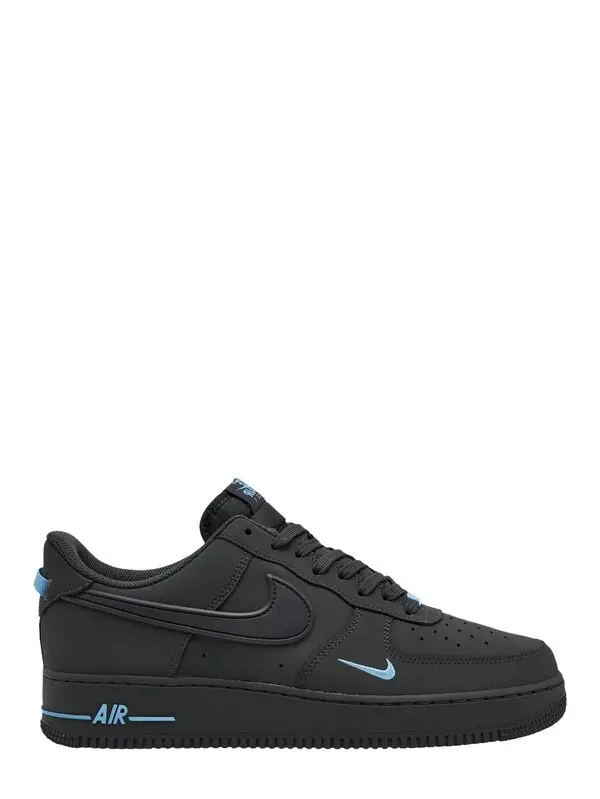 Nike Force 1 '07 "anthracite Football Blue" Sneakers - Black