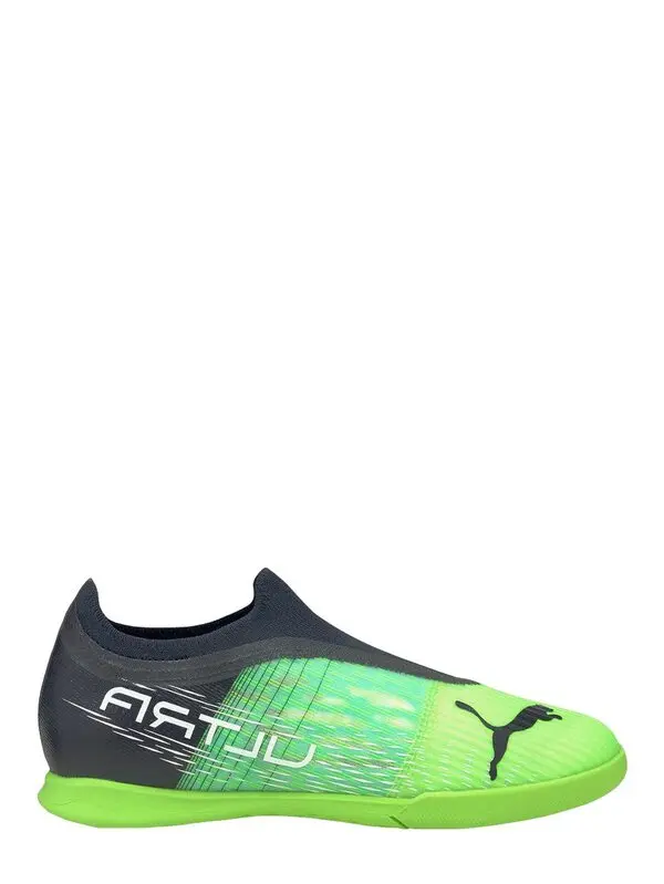 PUMA Ultra 3.3 It Jr Glare Indoor Soccer Shoes - Green