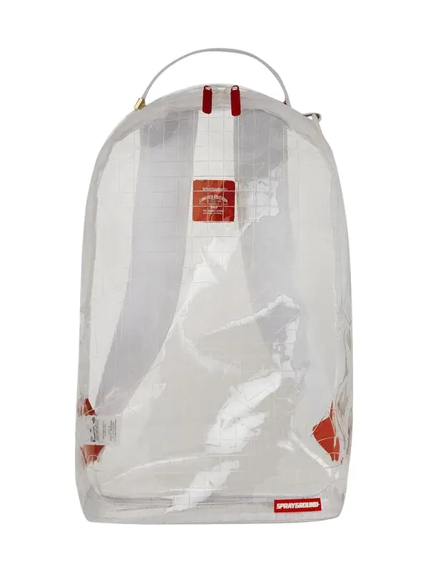 SPRAYGROUND Clear Vision Sharks In Paris Dlx Backpack - Multicolor