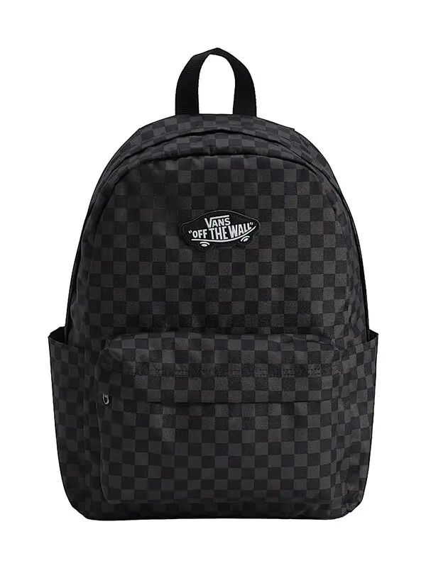VANS Old Skool Grom Checkerboard Backpack - Black