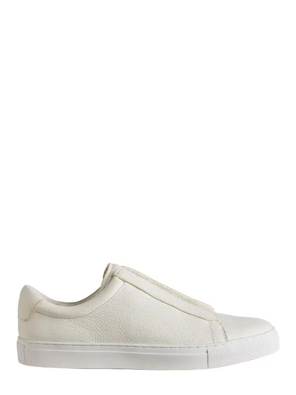 Quince Deerskin Tailored Sneaker - Ivory