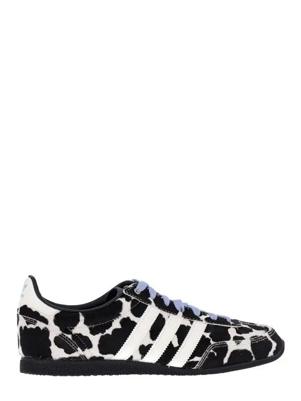Adidas Japan Animalier Print Leather Sneakers - Black