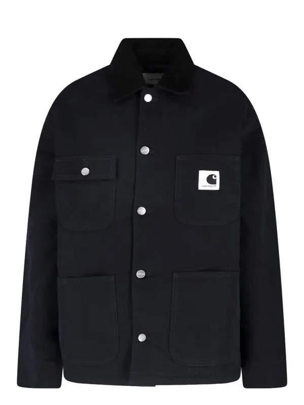 Carhartt Work In Progress Og Michigan" Button Jacket - Black