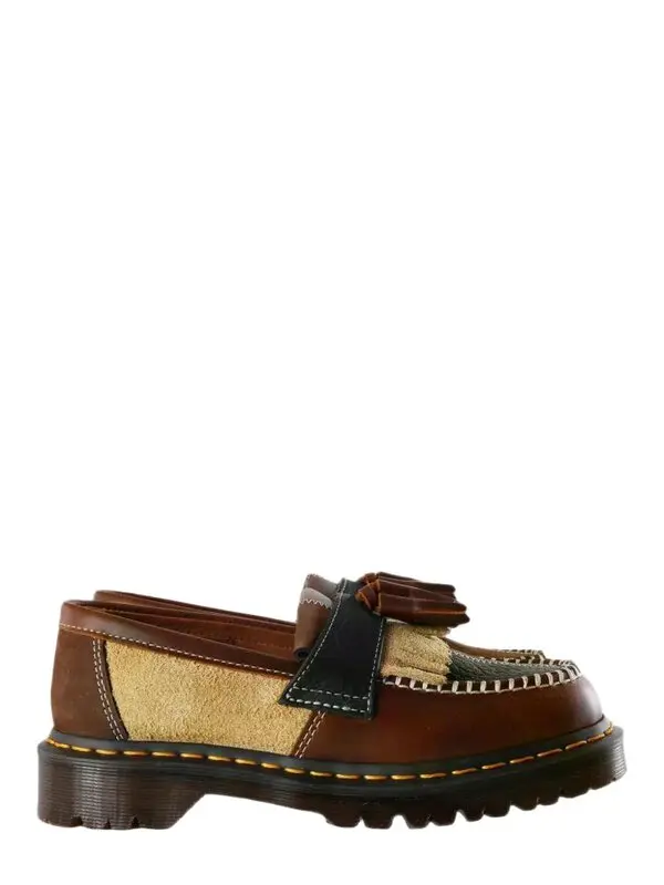 Dr. Martens Tassel Detail Fringed Loafers - Brown