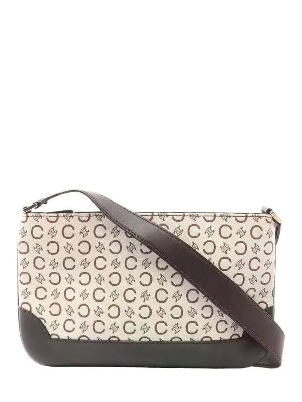 Celine Macadam Pattern Shoulder Bag - Neutrals