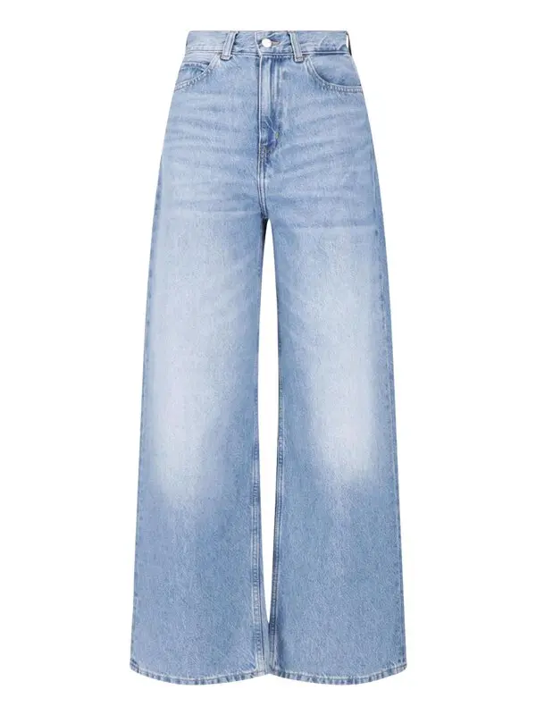 Carhartt Work In Progress Jane Pant" Wide Leg Jeans - Light Blue