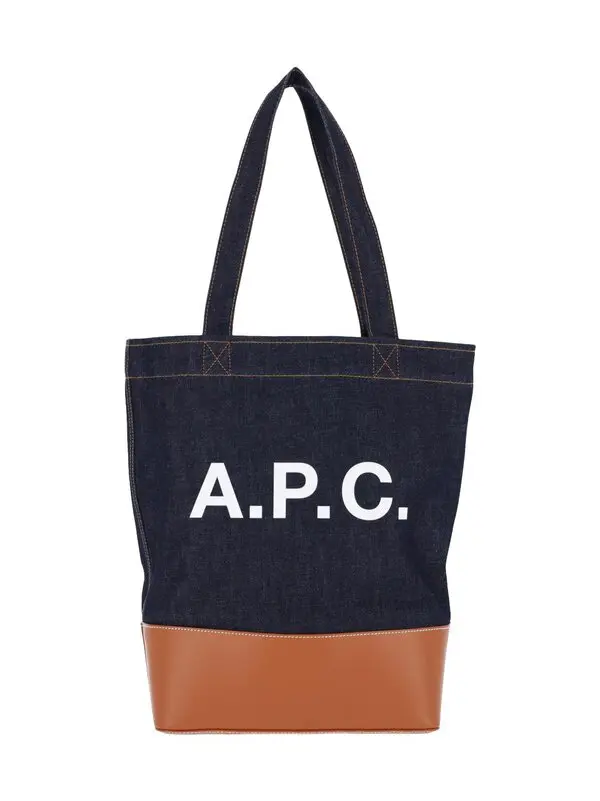 A.p.c. Alex" Tote Bag - Brown