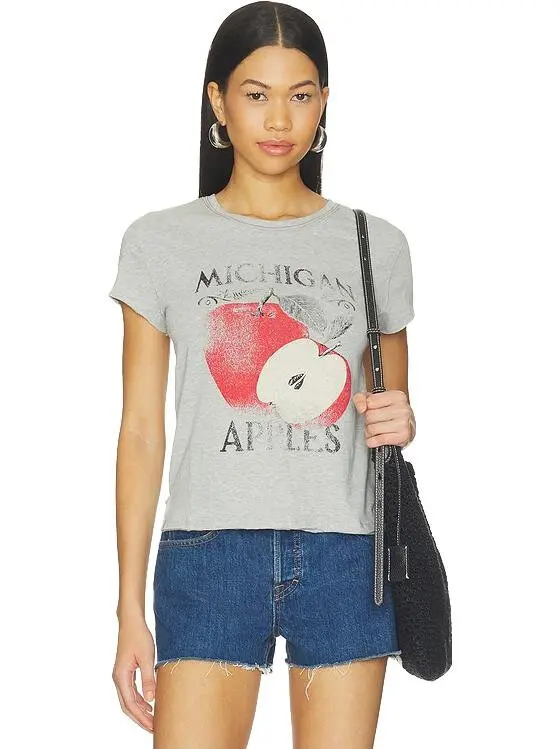 Free People X We The Free Nova Graphic Tee - Apple Combo