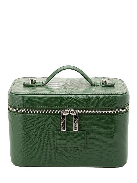 ETOILE COLLECTIVE Mini Vanity Case - Moss Lizard Print