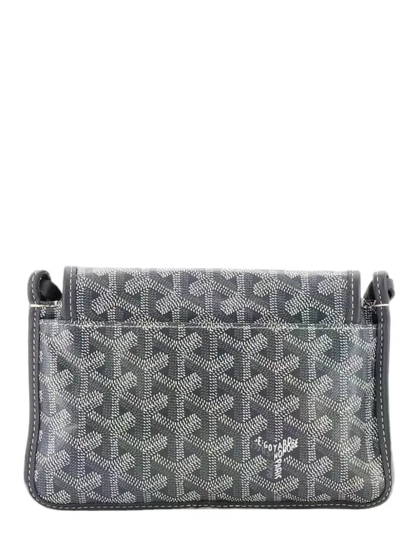Goyard Plumet Clutch Wallet Coated Canvas Crossbody Bag - Grey