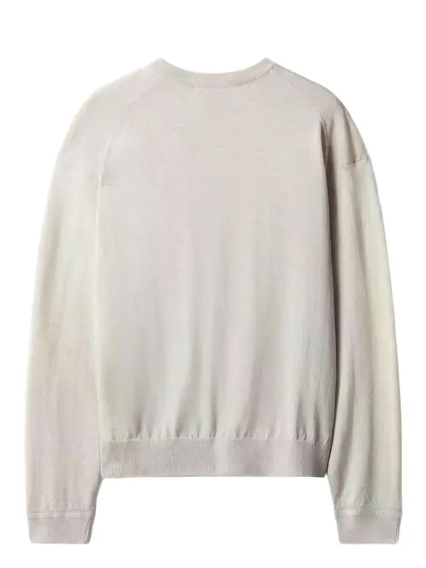 Maison Kitsuné Logo-patch Pullover - Neutrals