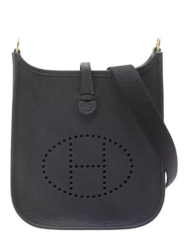 Hermès Clemence Evelyne I 16 Amazone Crossbody Bag - Black