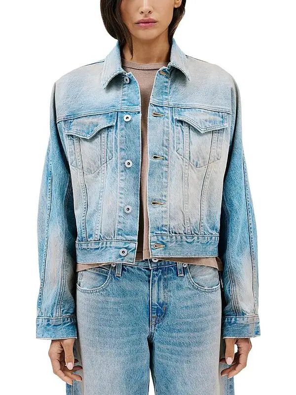 SLVRLAKE Liam Denim Trucker Jacket - Roll The Dice