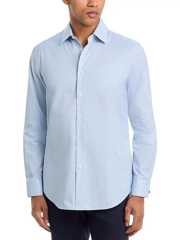 Paul Smith Textured Solid Shirt - Light Blue