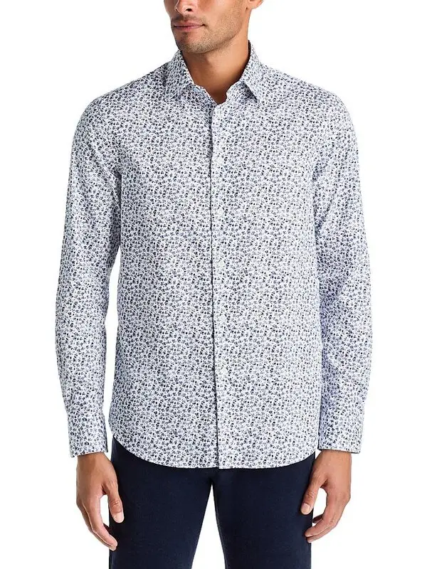 Paul Smith Flower Print Shirt - White